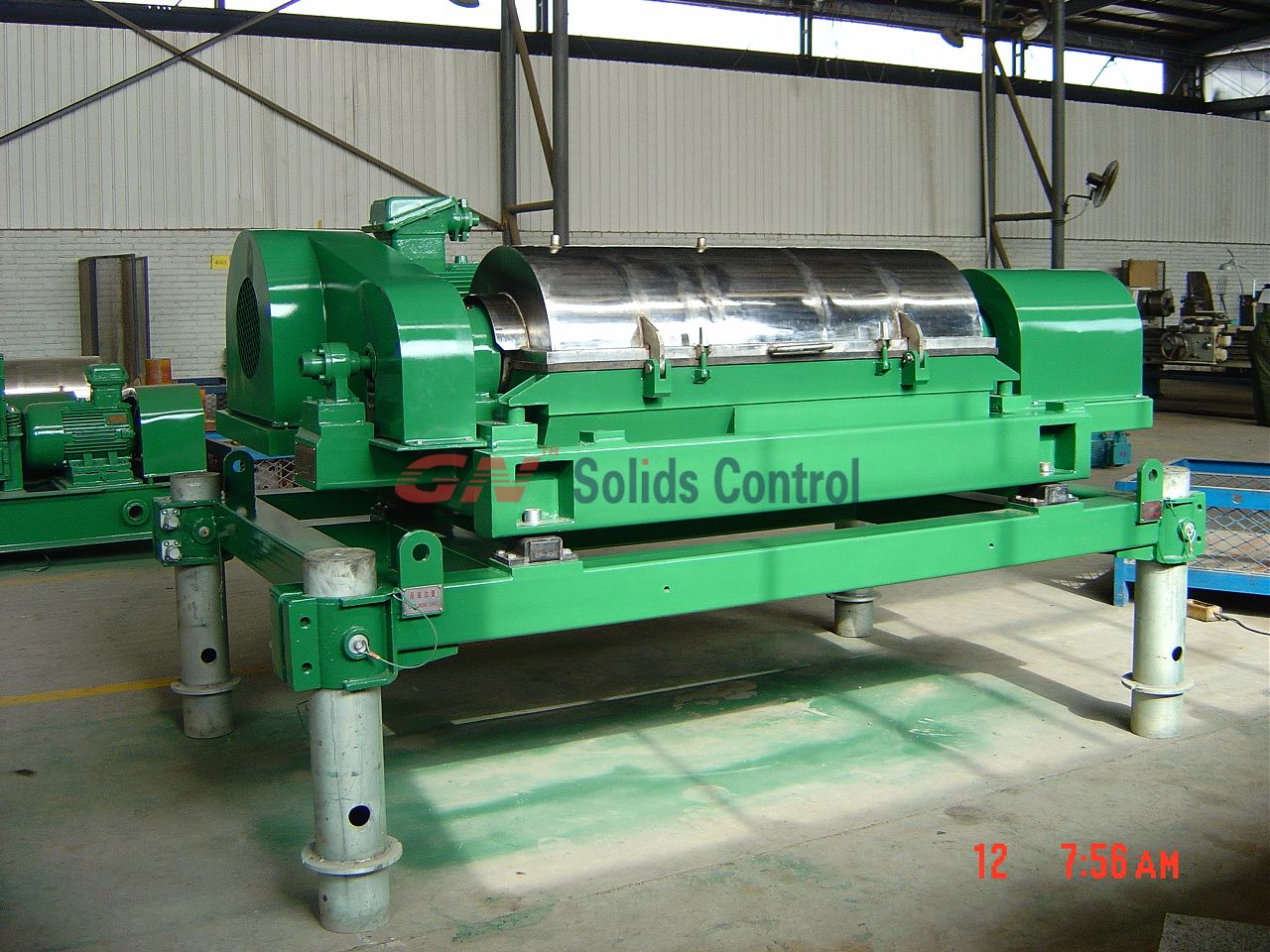 Variable high speed decanter centrifuge