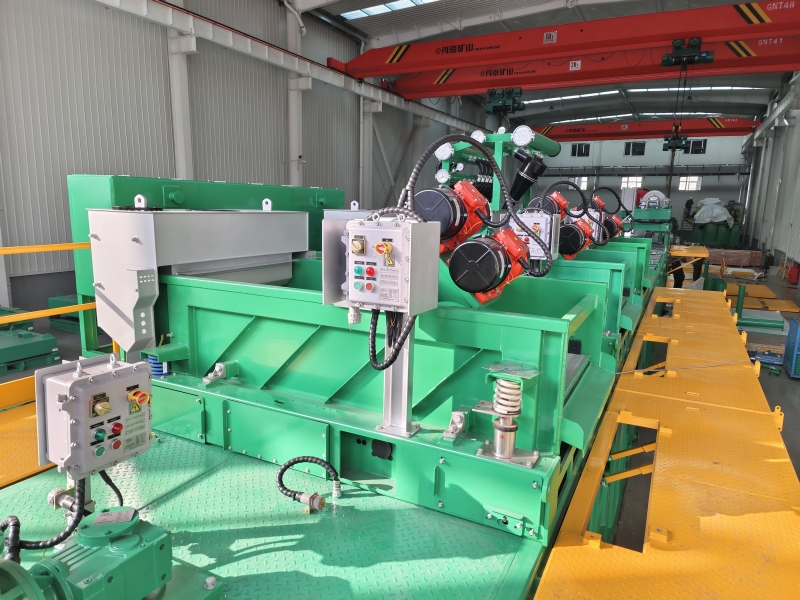 Deep-well drilling rig solid control system – Drilling mud Equipment