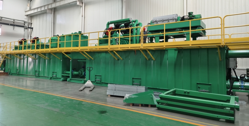 1000HP Drilling Rig Mud Tank System for China Drilling Company ...