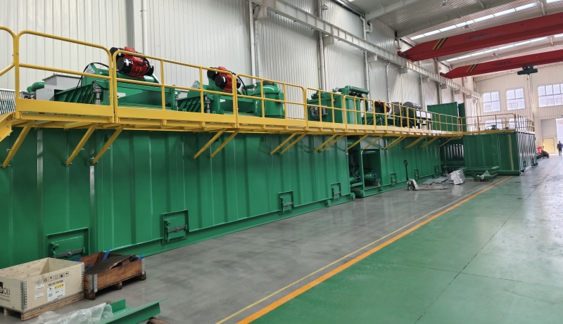 1000HP Drilling Rig Mud Tank System for China Drilling Company ...