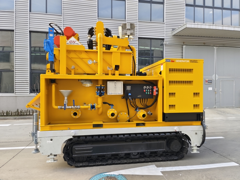 Track Mounted Mud Treatment System for Australia Customer – Drilling ...