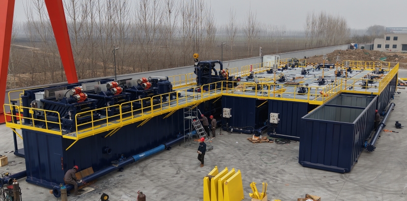 3000HP Drilling Rig Solids Control System for Asia Drilling Company ...