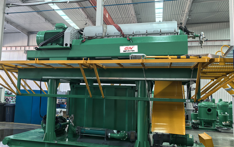 GN Engineering Mud Dewatering Centrifuge for Overseas Customer ...