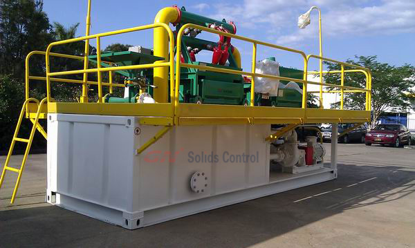 Compact Mud Cleaning Unit Running in Middle Asia - GN Solids Control