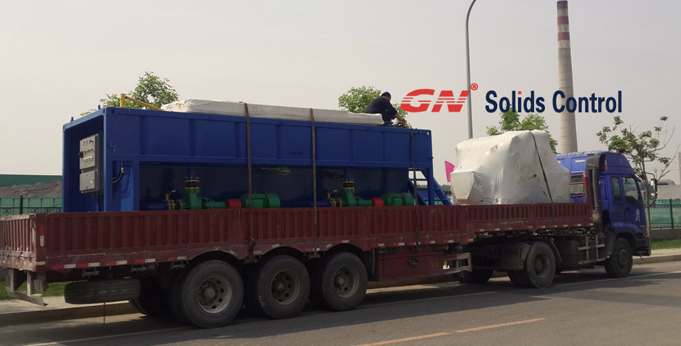 Solids Control Mud Tank System for Thailand Trenchless project - GN ...