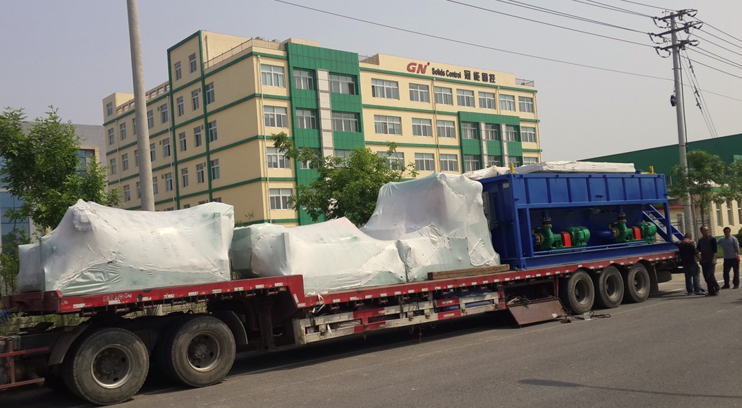 Solids Control Mud Tank System for Thailand Trenchless project - GN ...