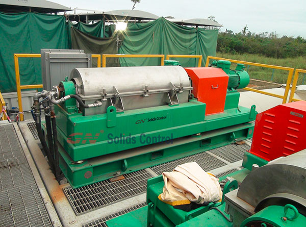 GN Barite Recovery Decanter Centrifuge for India Company in Operation ...