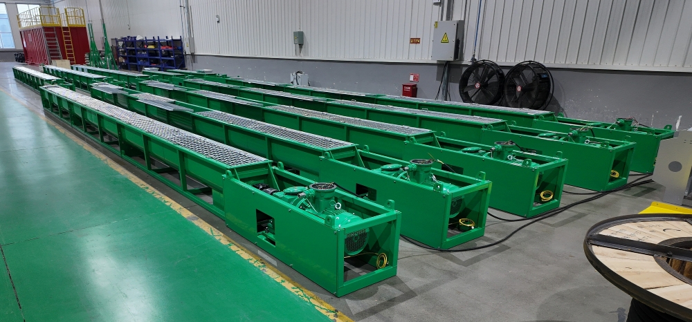Drilling Mud Agitator and Screw Conveyor for Africa Client - GN Solids ...