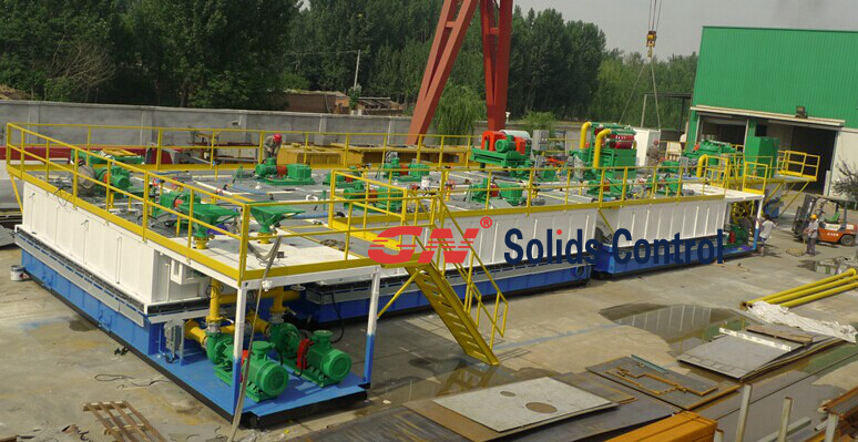 3 Sets 1000HP Offshore Rig Solids Control Mud System for COSL - GN ...