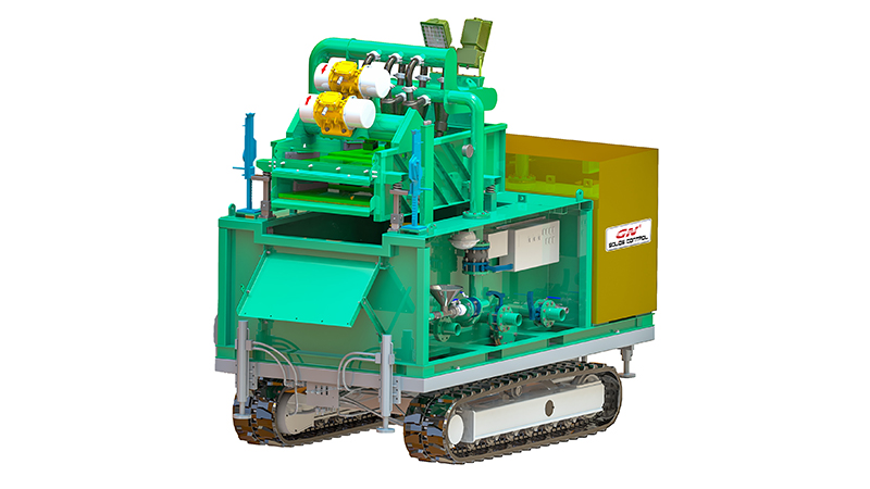 Track Mounted Mud System - GN Solids Control