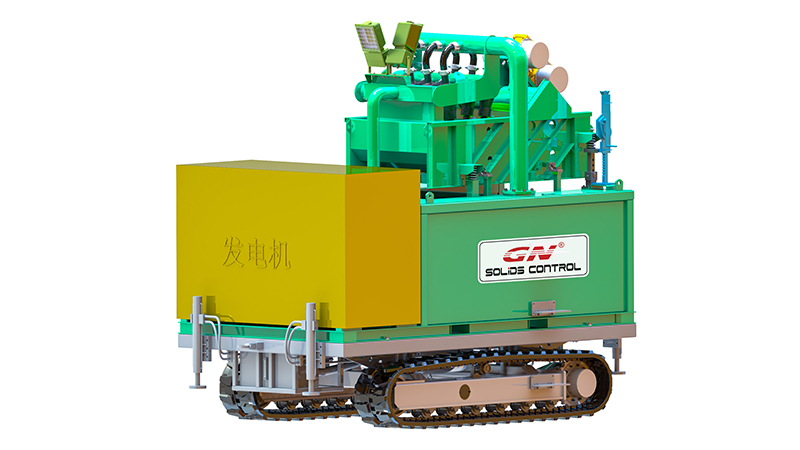 Track Mounted Mud System - GN Solids Control